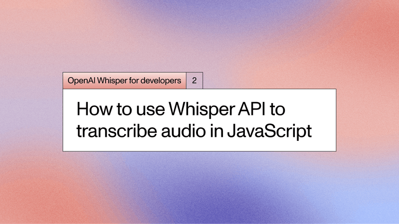 OpenAI Whisper for developers: Choosing between API, local, or server-side transcription